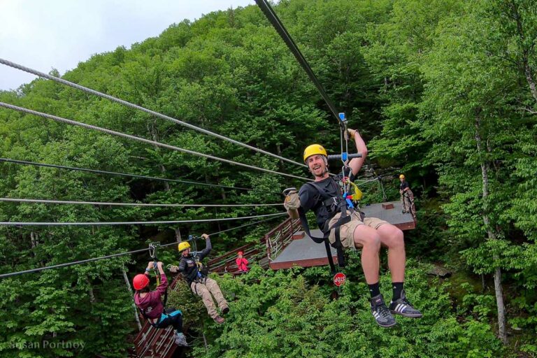 You'll Be Obsessed By The Zipline at Hunter Mountain