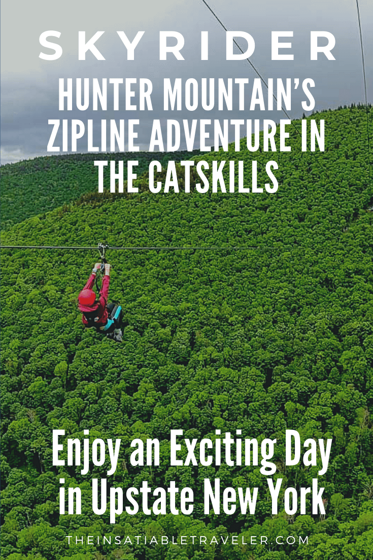 You'll Be Obsessed By The Zipline at Hunter Mountain