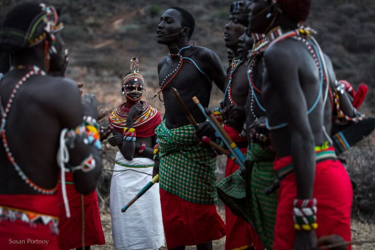 The Dance of the Samburu Tribe